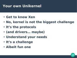 Unikernels - Keep It Simple to the Bare Metal | PDF