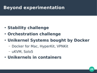 Unikernels - Keep It Simple to the Bare Metal | PPT