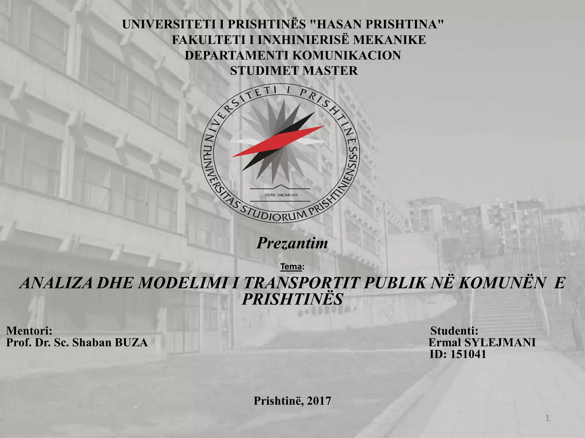 Master Thesis Presentation | PPTX