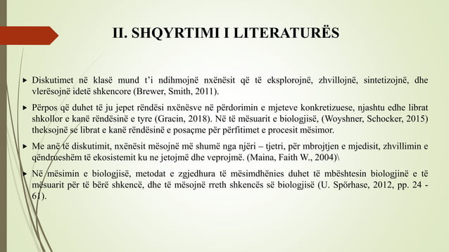 Prezantimi i punimite te diplomes nga fakulteti i edukimit | PPTX