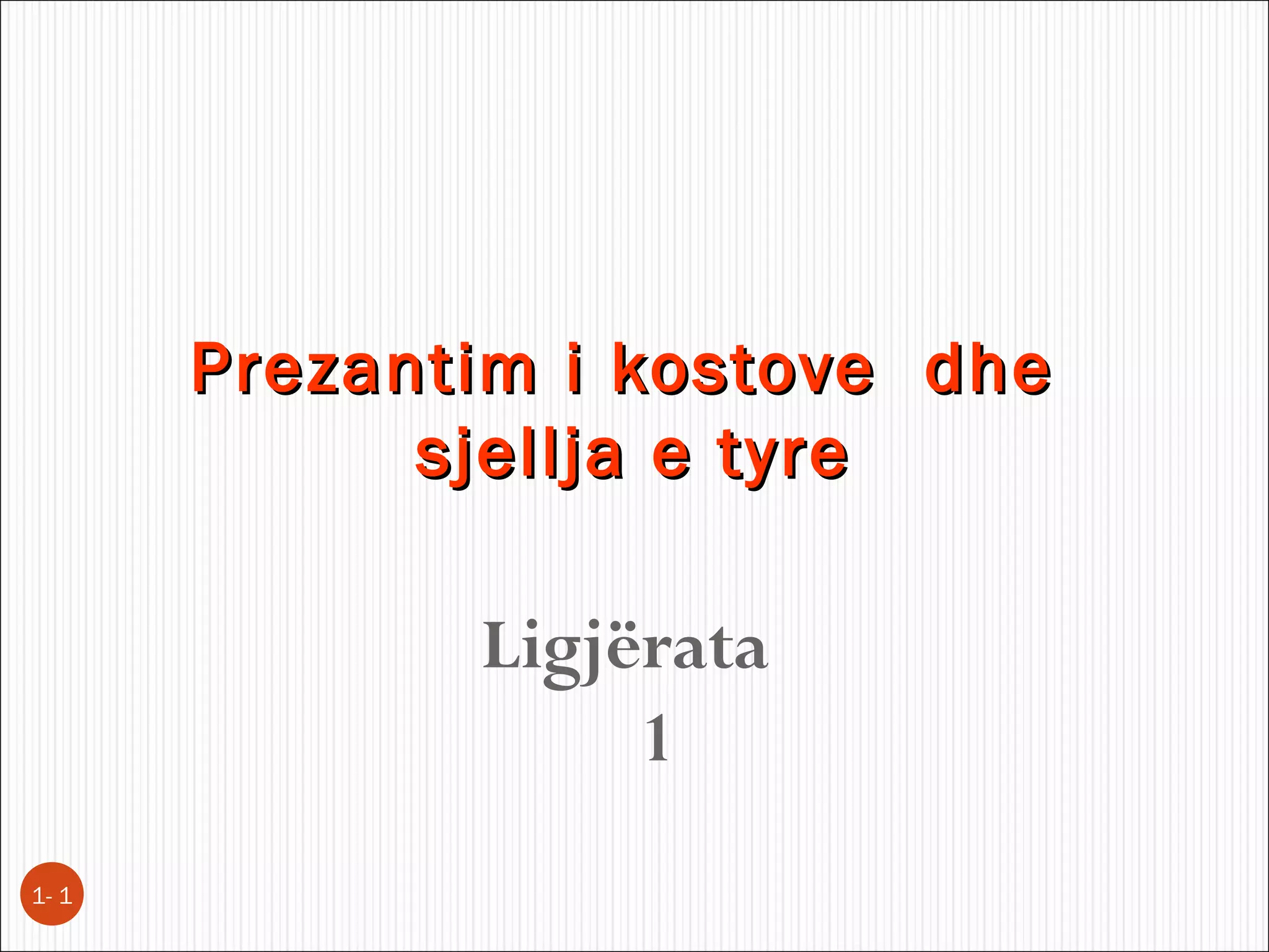 Prezantimi i kostove | PPT