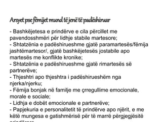 Prezantimi pedagogji familjare | PPTX