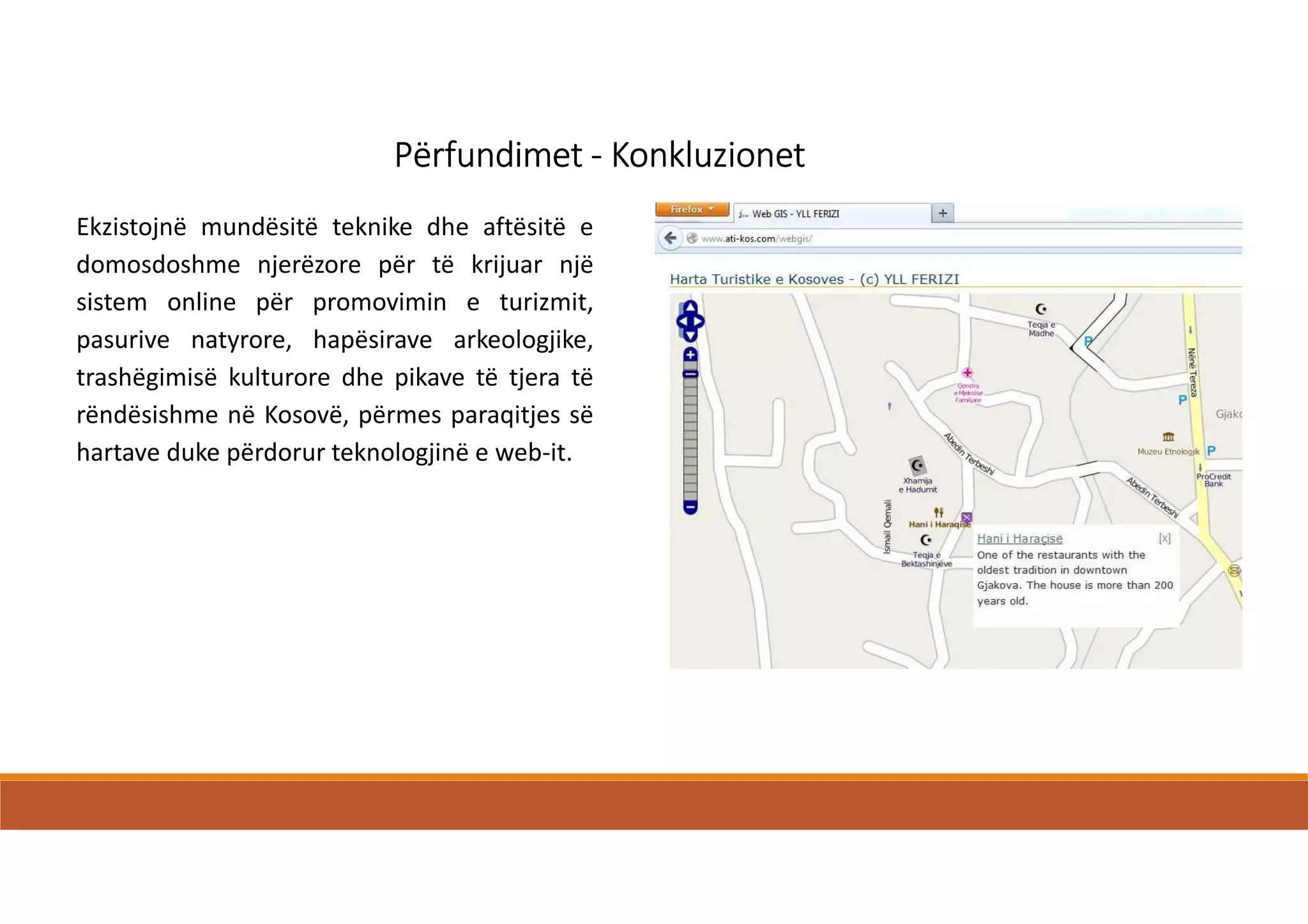 Promovimi i trashegimise kulturore dhe turizmit permes teknologjive te ...