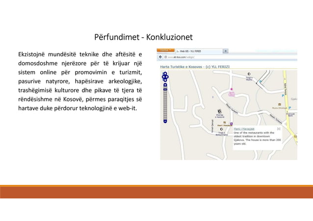 Promovimi i trashegimise kulturore dhe turizmit permes teknologjive te ...