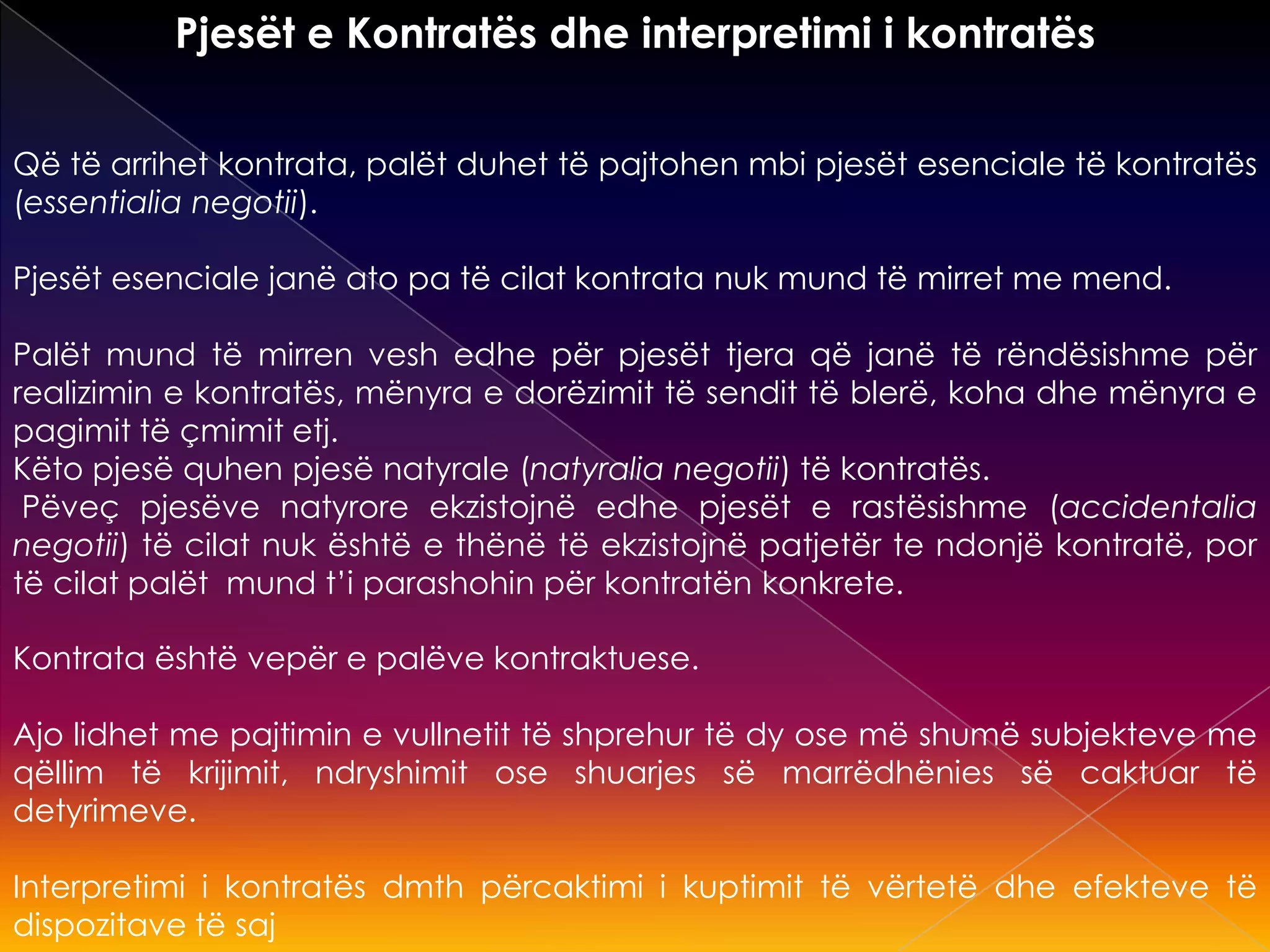 Prezantimi e drejta biznesore | PPT