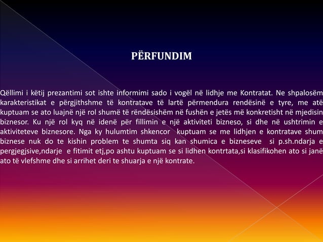 Prezantimi e drejta biznesore | PPTX