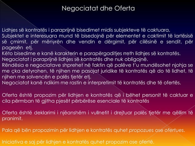 Prezantimi e drejta biznesore | PPT