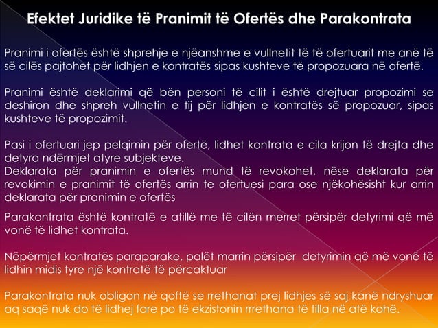 Prezantimi e drejta biznesore | PPTX
