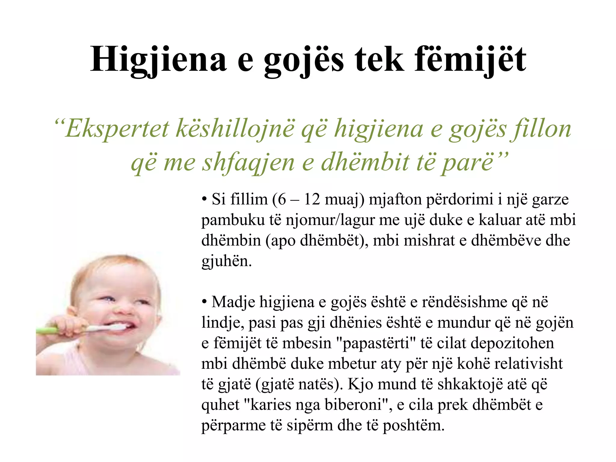 Prezantimi Higjiena Personale 2015 - KKSH dega Tirane | PPTX