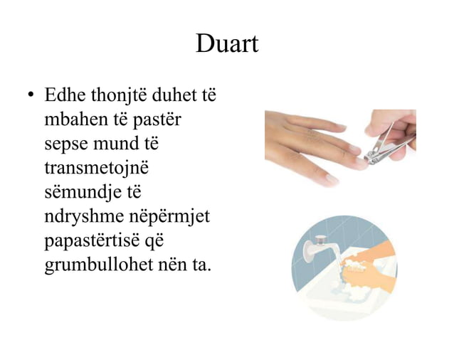 Prezantimi Higjiena Personale 2015 - KKSH dega Tirane | PPTX