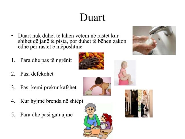 Prezantimi Higjiena Personale 2015 - KKSH dega Tirane | PPTX