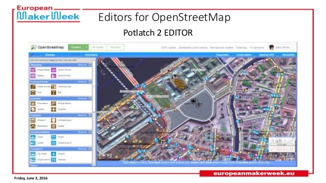 Open Maps - Their usage and our contribution to make them better