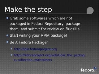 RPM packaging @OSCAL2014 | PDF