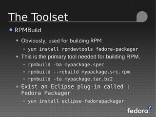 RPM packaging @OSCAL2014 | PDF