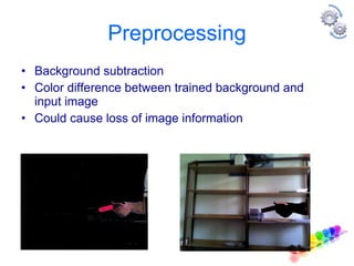 Tracking of objects with known color signature - ELITECH 20 | PPT