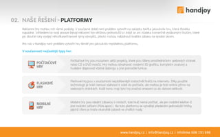 Prezentace společnosti Handjoy | PPT