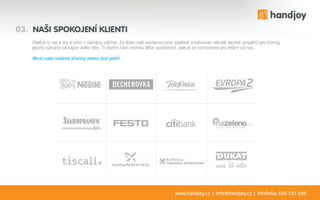 Prezentace společnosti Handjoy | PPT