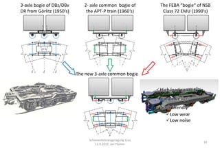 Double-deck EMU with a specific bogie arrangement | PPTX