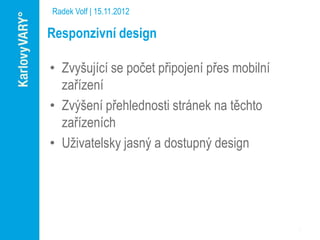 Prezentace Karlovy Vary na internetu | PPT