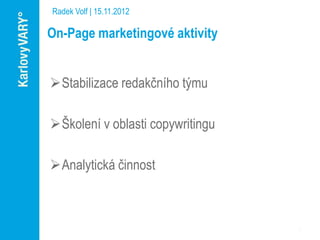 Prezentace Karlovy Vary na internetu | PPT