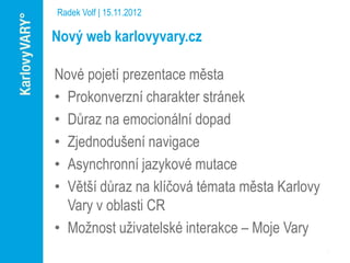 Prezentace Karlovy Vary na internetu | PPT