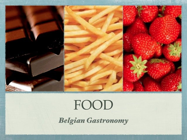 Prezentace food belgie | PPT