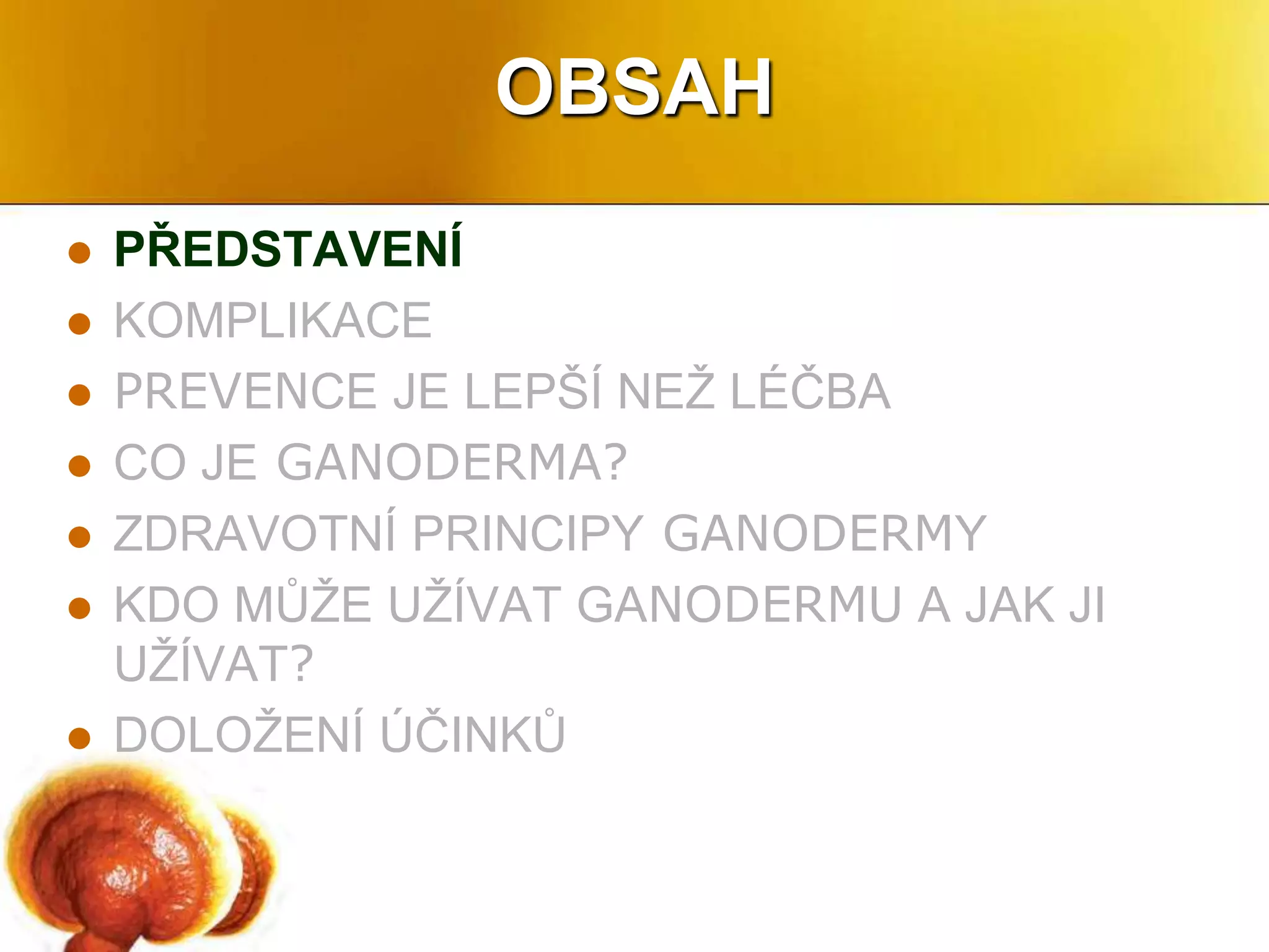 Prezentace ganoderma | PDF