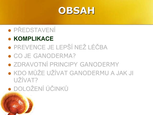 Prezentace ganoderma | PDF