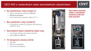 Tepelné čerpadlo IVT GEO 600 | PPT