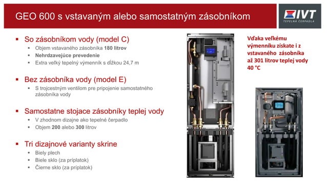 Prezentace IVT GEO 600 sk | PPT