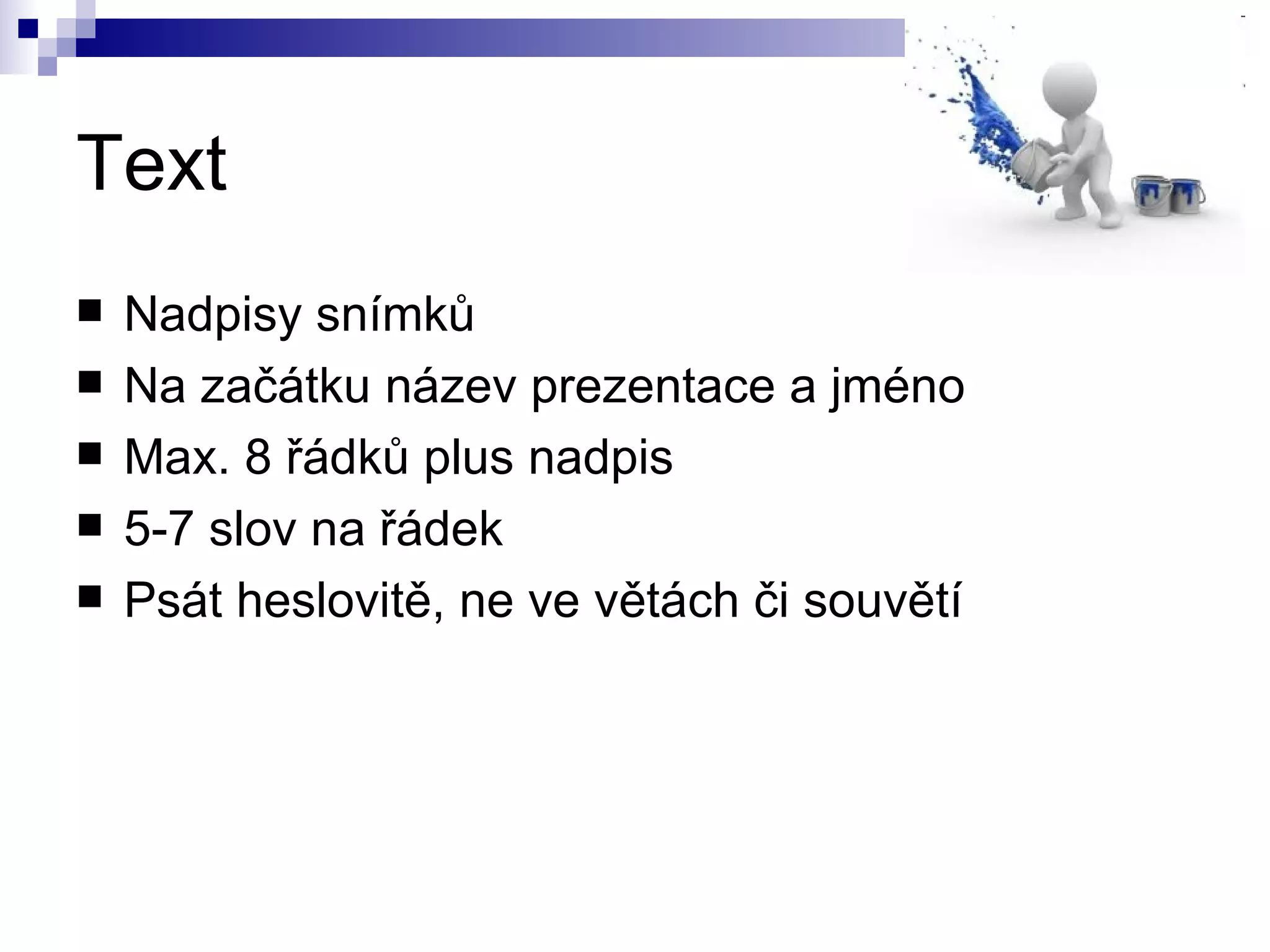 Prezentace o prezentaci | PPT