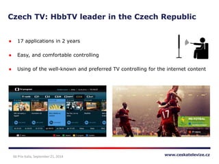 Czech TV | PPTX | Home Entertainment Systems | Consumer Electronics