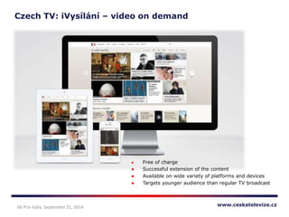 Czech TV | PPTX | Home Entertainment Systems | Consumer Electronics