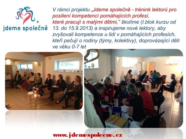 Prezentace o projektu Jdeme společně | PPT