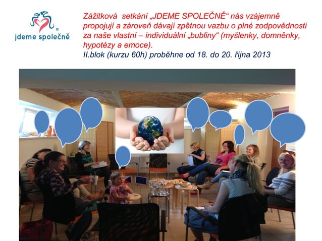 Prezentace o projektu Jdeme společně | PPT