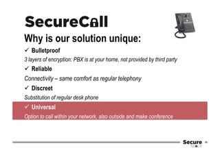 SecureCall - red phone for everyone (EN) | PPT