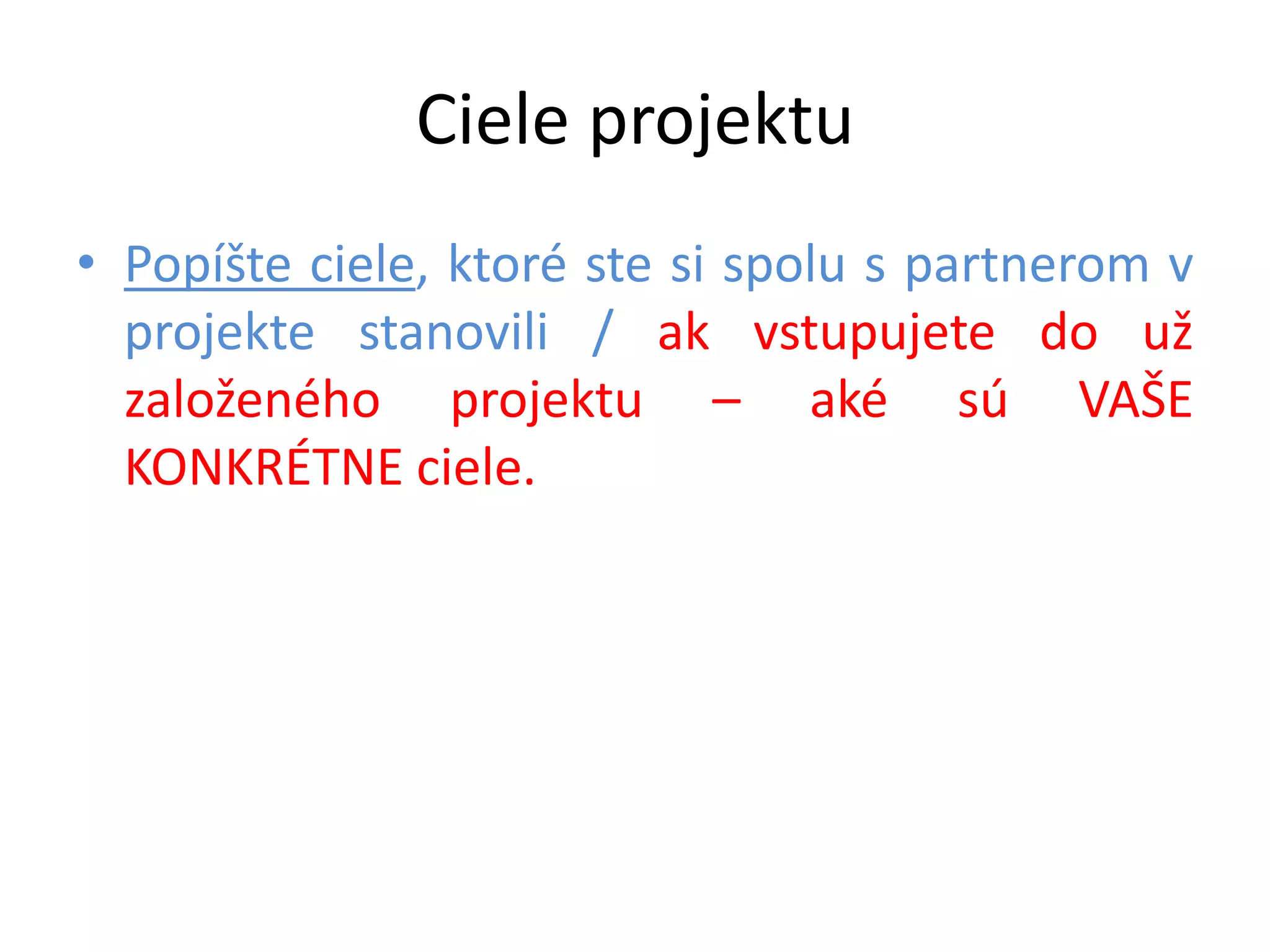 Prezentacia projektu | PPT