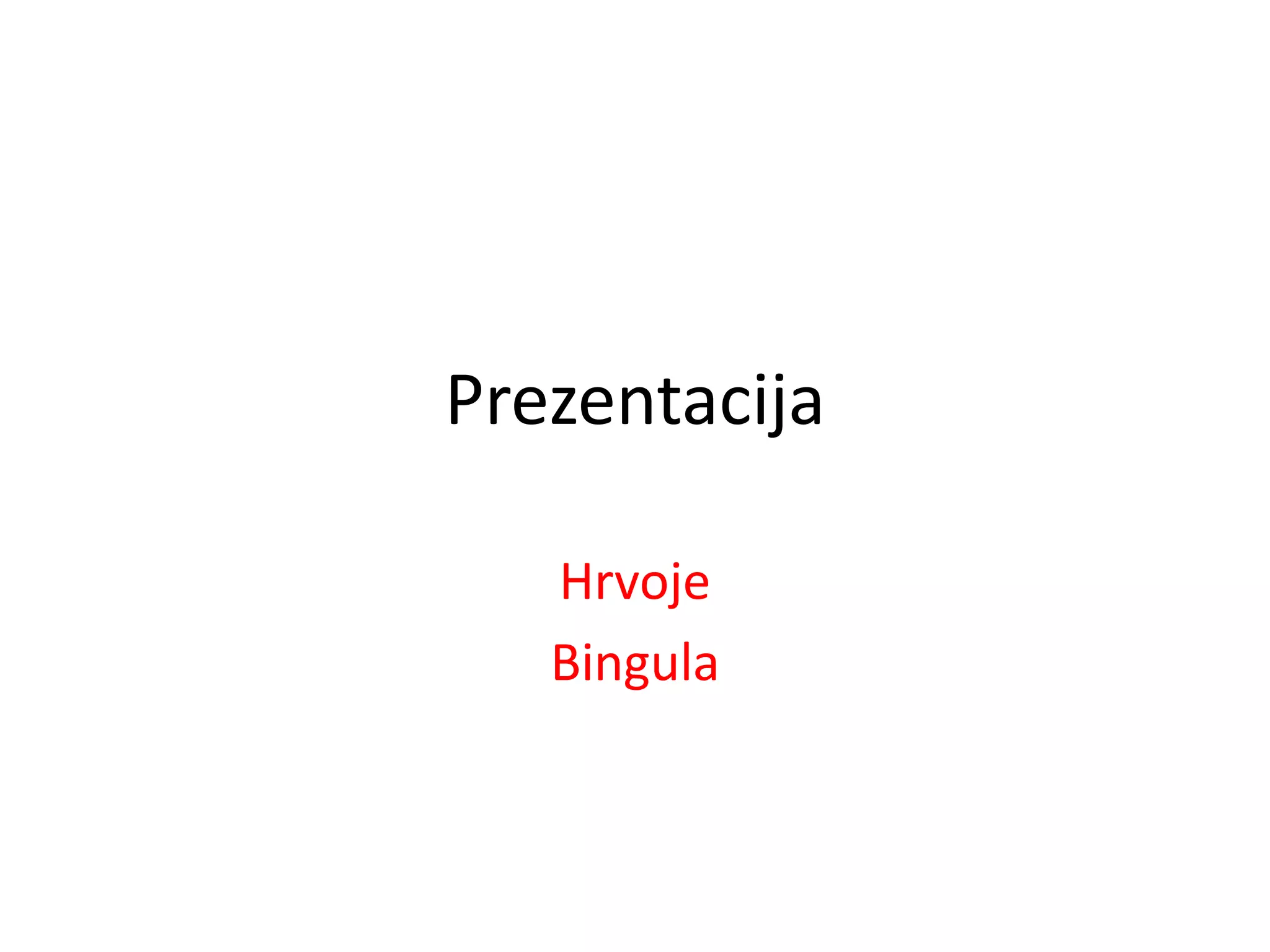 Prezentacija | PPTX