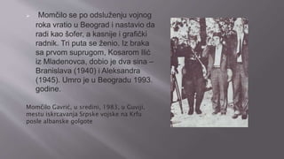 Momčilo Gavrić | PPTX