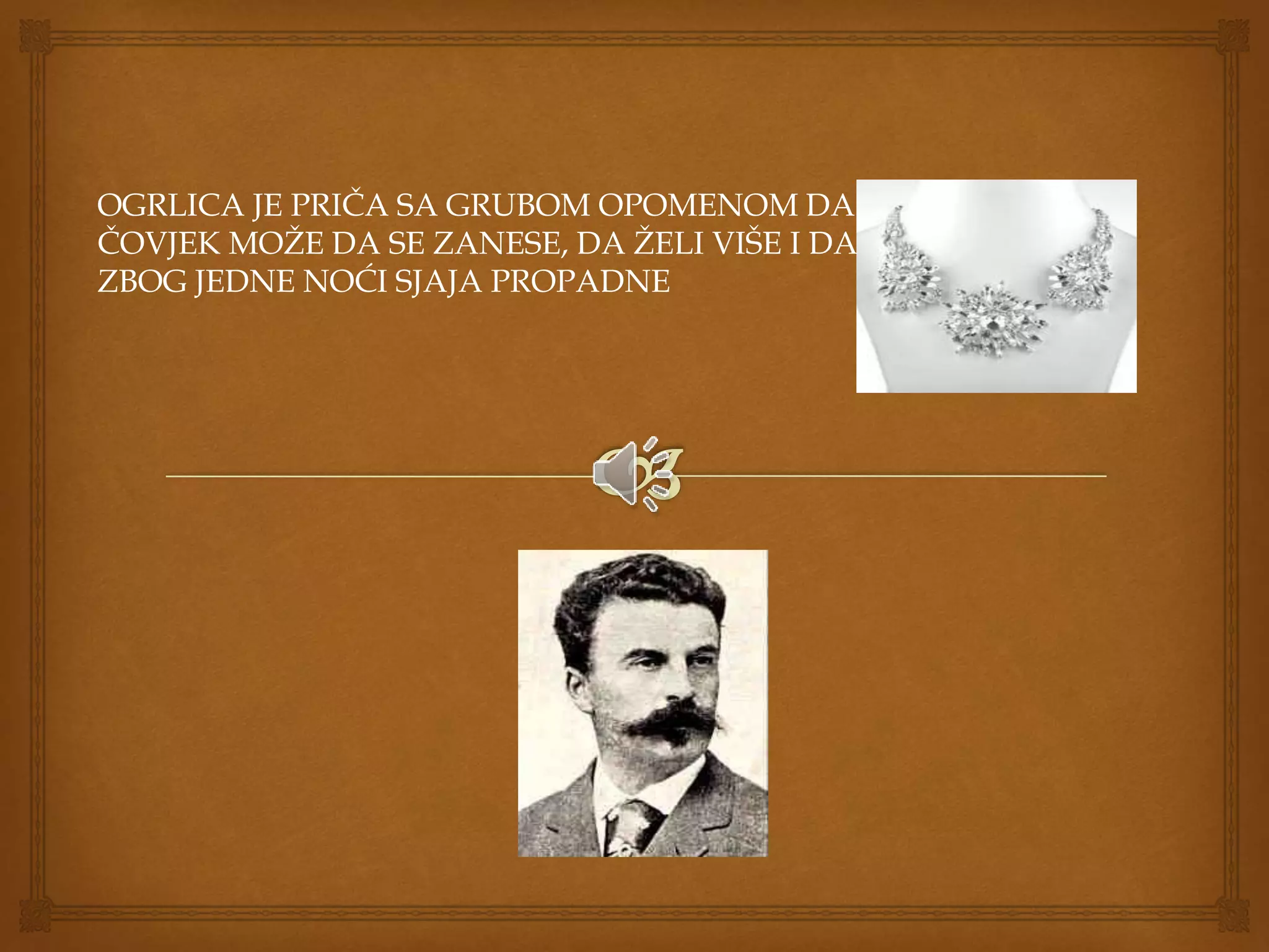 Priča- OGRLICA-Gi de Mopasan | PPTX