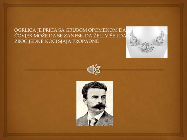 Priča- OGRLICA-Gi de Mopasan | PPTX