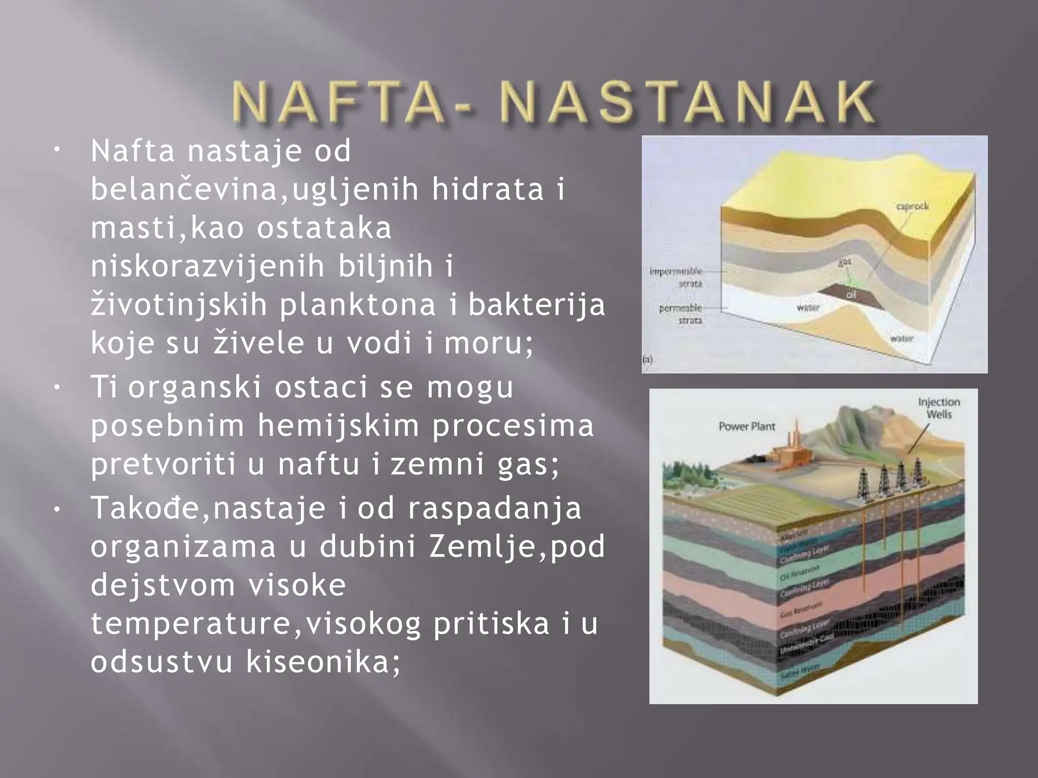 Prezentacija - Hemija.pptx Ugalj i nafta | PPTX