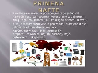 Prezentacija - Hemija.pptx Ugalj i nafta | PPTX