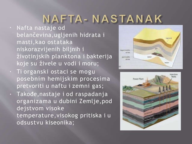 Prezentacija - Hemija.pptx Ugalj i nafta | PPTX