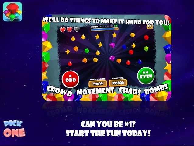 Algotechapps - Pick One game for Android, iPhone and iPad