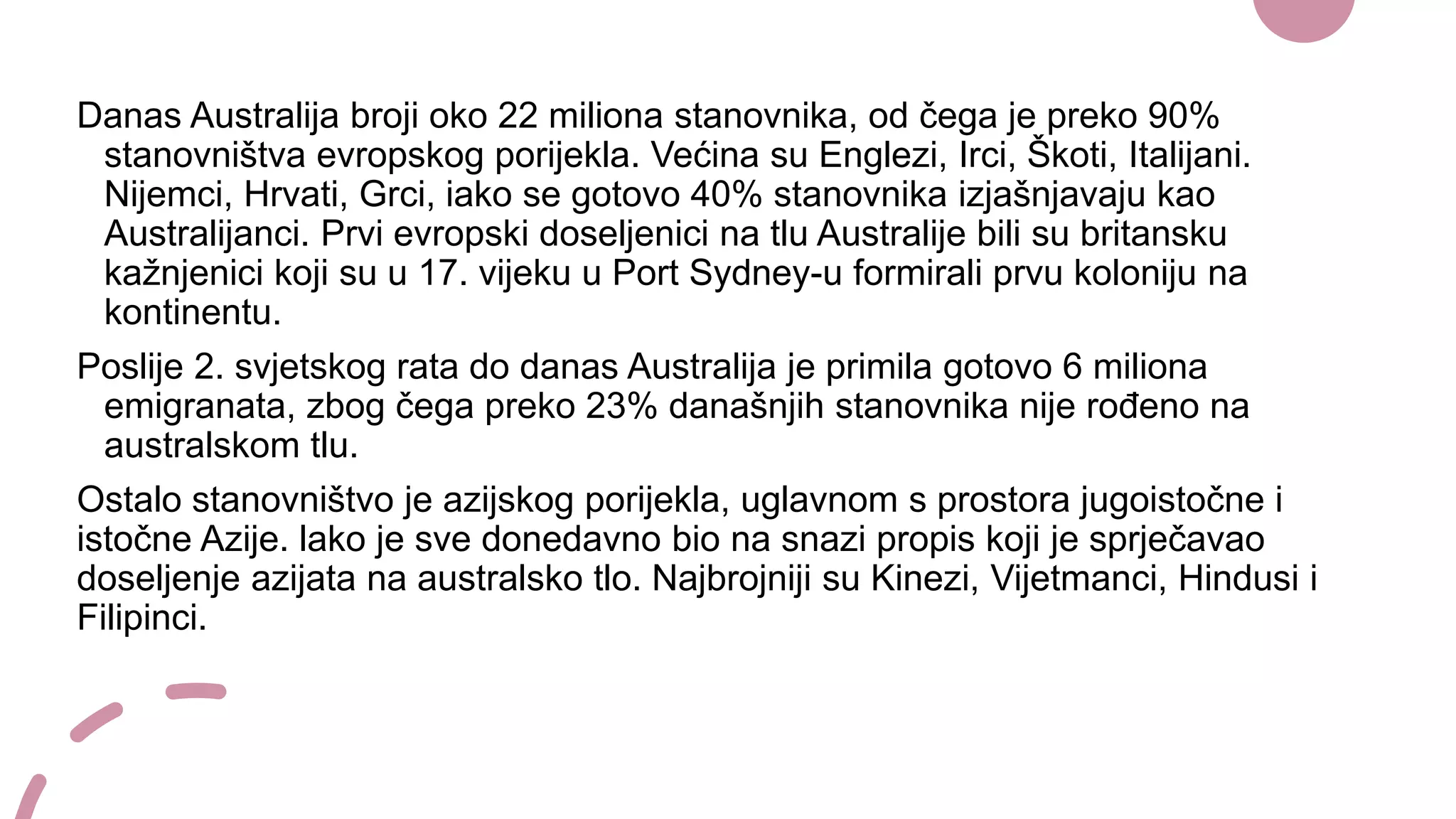 stanovnistvo i privreda Australije | PPTX