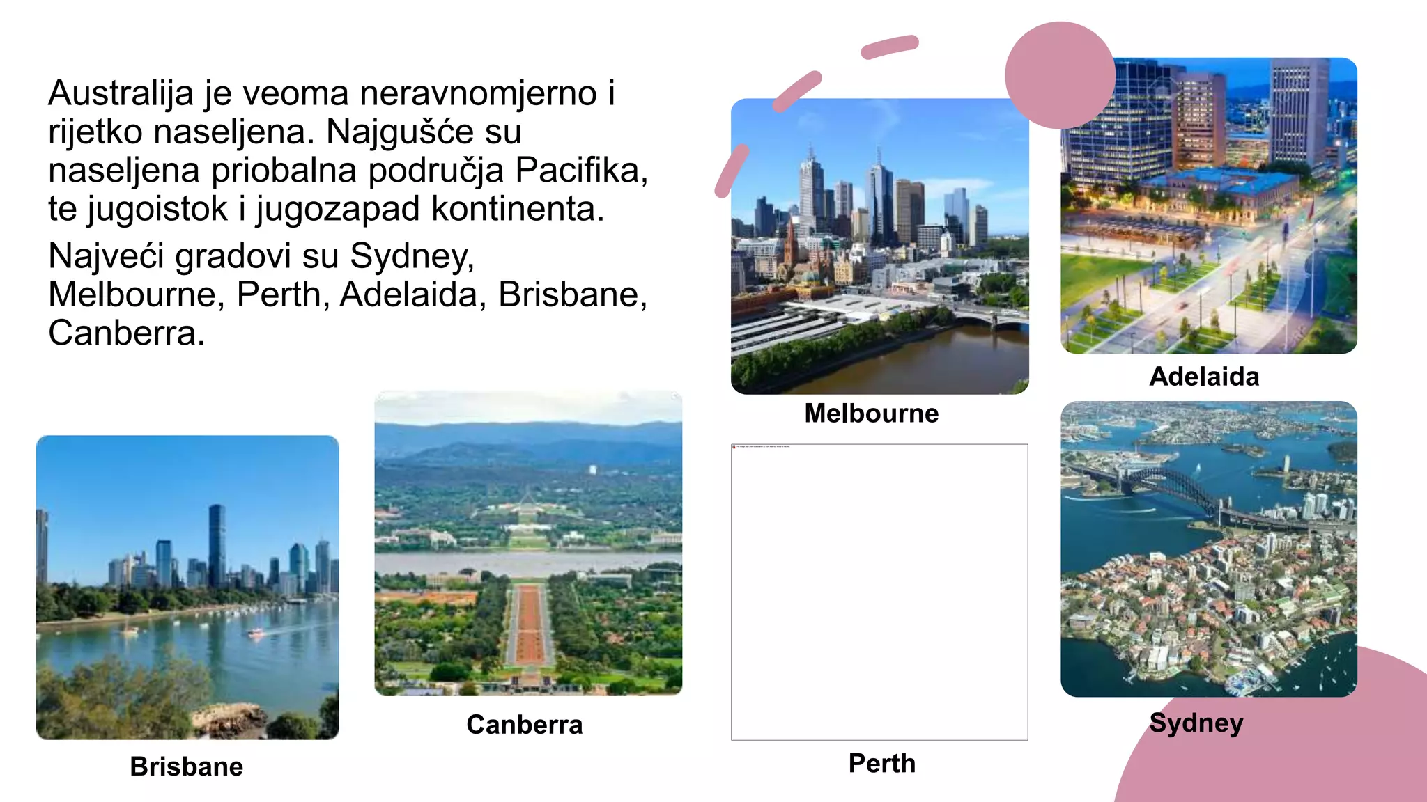 stanovnistvo i privreda Australije | PPTX