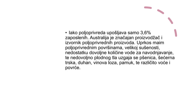 stanovnistvo i privreda Australije | PPTX