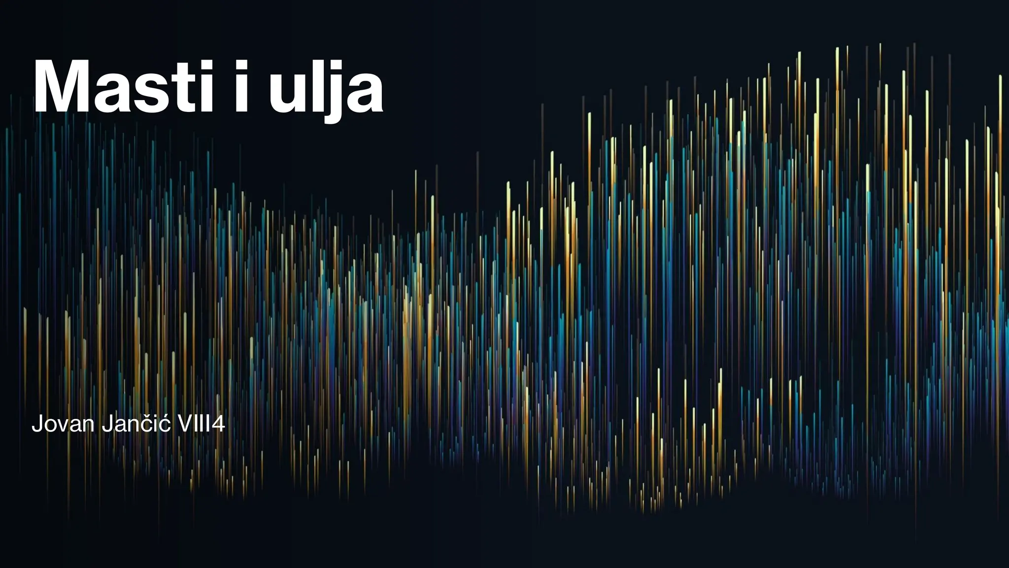 prezentacija za hemiju "masti i ulja" aa | PDF