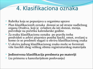 Jasmina Latinović, Obrazac arhivske knjige i obavezno redovno ...